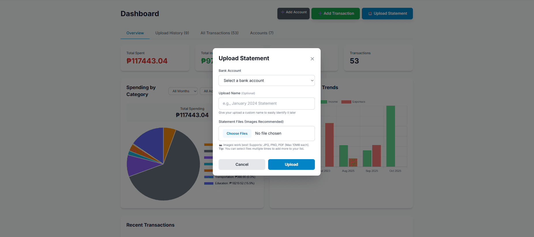 Cardwise - Credit Card Statement Analyzer
